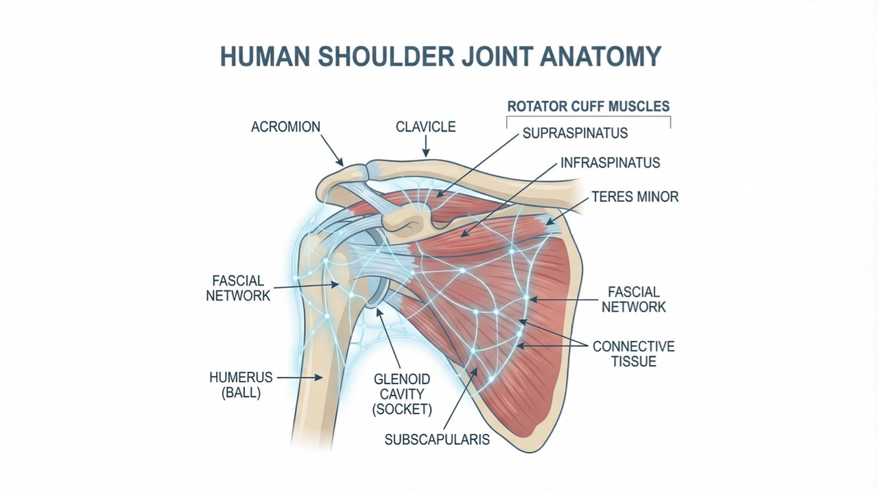 Myofascial Release for Shoulder Pain & Frozen Shoulder - Muscle Lab
